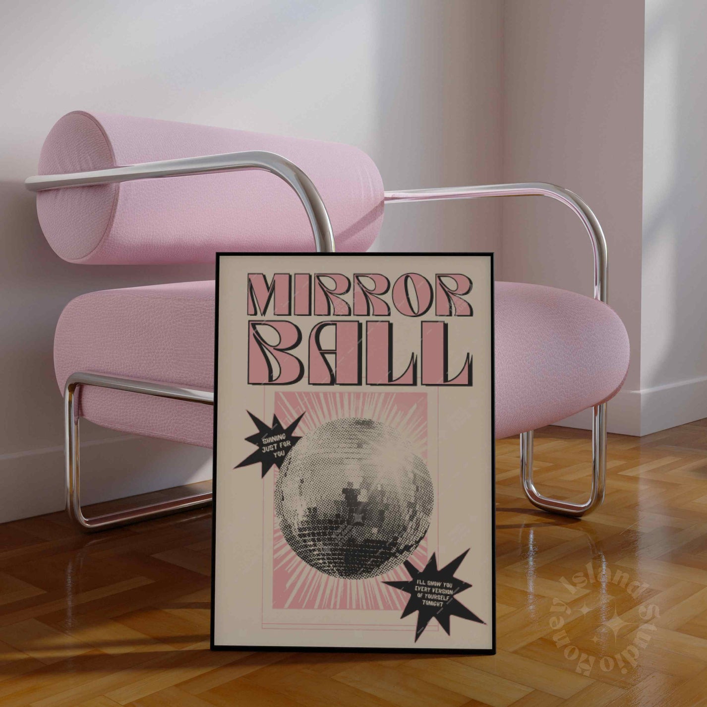 Taylor Mirror Ball Poster – Honey Island Studio